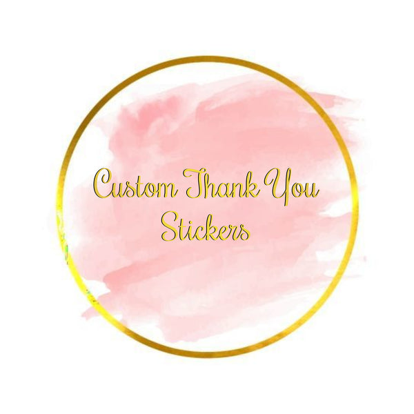Custom Thank You Stickers – BellaToons